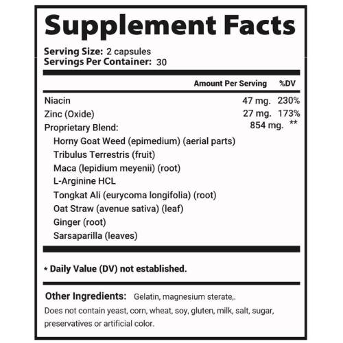 Biopeak Male Enhancement, BioPeak Advanced Support Formula Pills - 60 ...